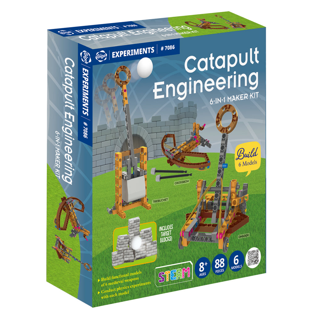 Experiments - Catapult Engineering 6-in-1 Maker Kit — TOYTAG